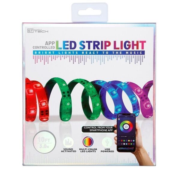 Accents | Newin Packaging App Controlled Led Lightstrip | Poshmark